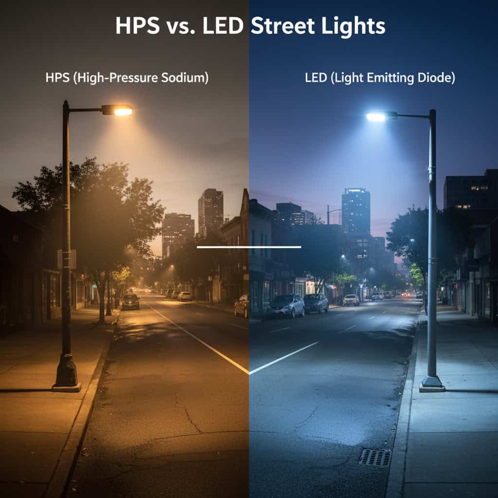 HPS vs. LED Street Lights: Cost Analysis & ROI for Municipalities